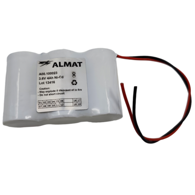 NiCd-Akku 3,6V / 0,9 Ah, BETA